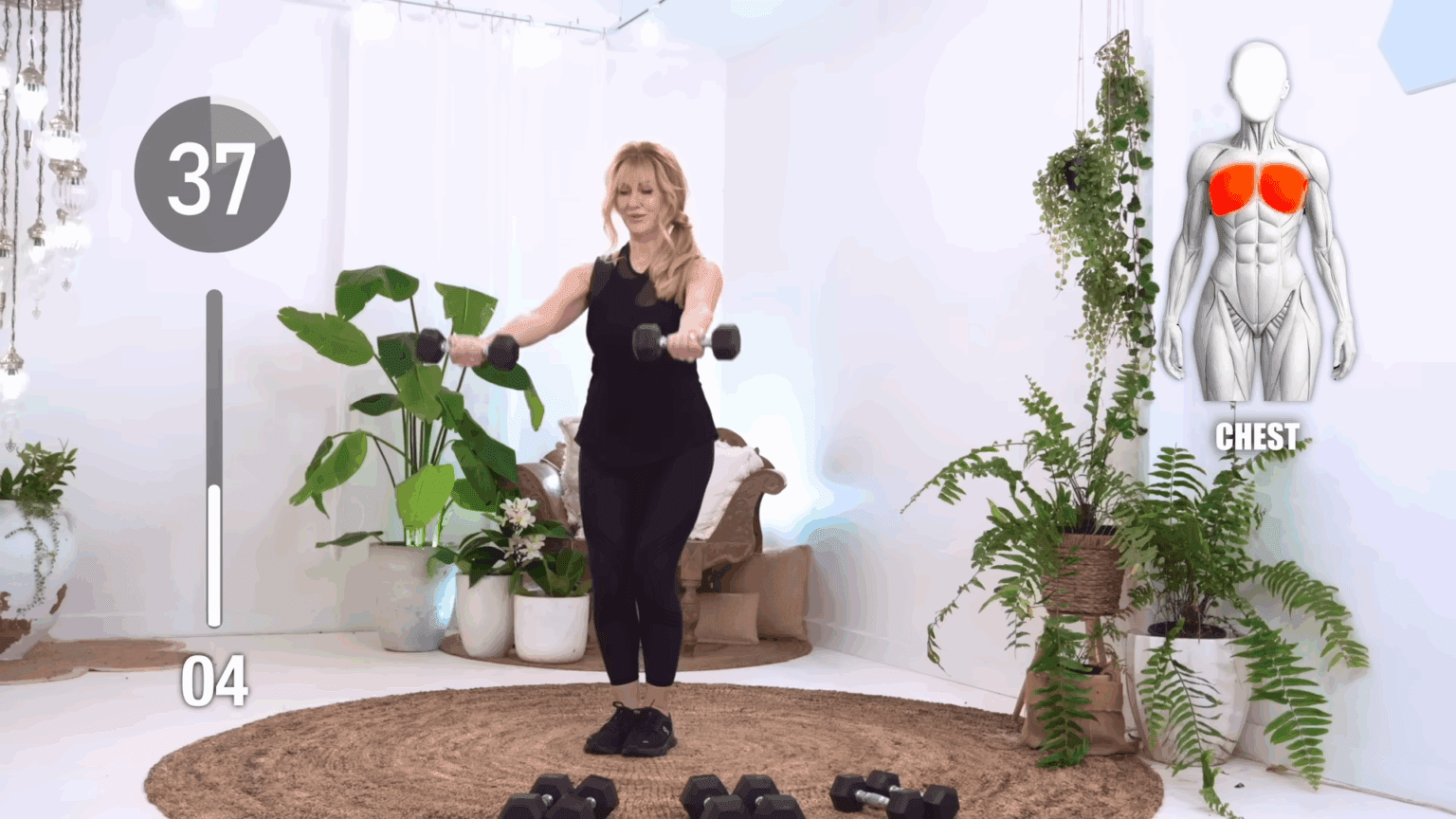 Say Goodbye To Flabby Arms With This Easy Routine! Push Workout ...