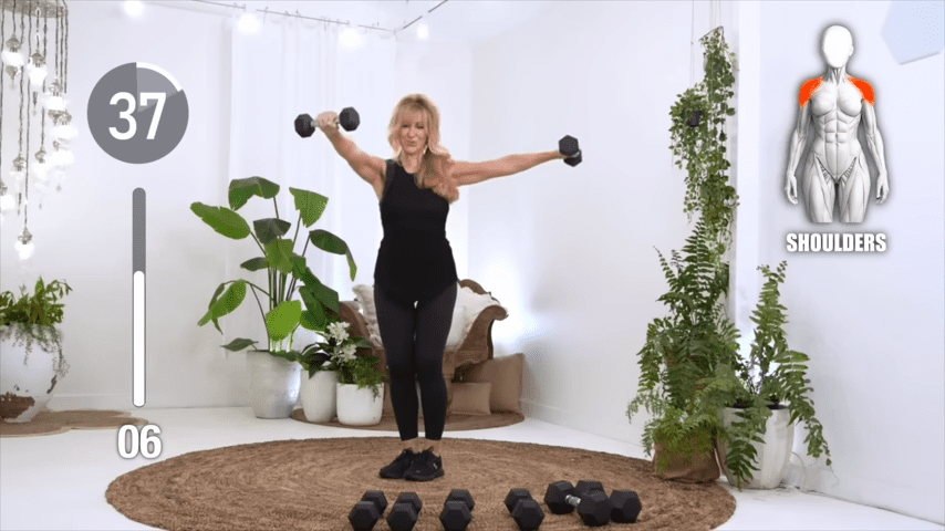 Get Toned Arms Over 50 in Just 10 Minutes! No Repeats, At Home Workout ...